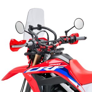 CRF250Lのツーリング快適化！おすすめスクリーン＆シールドで風対策とスタイルアップ！ | Moto-Fan-R